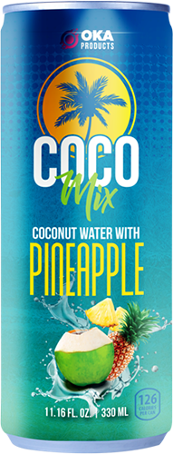 Oka Coco Mix Pineapple 330 ml Can - Oka Products